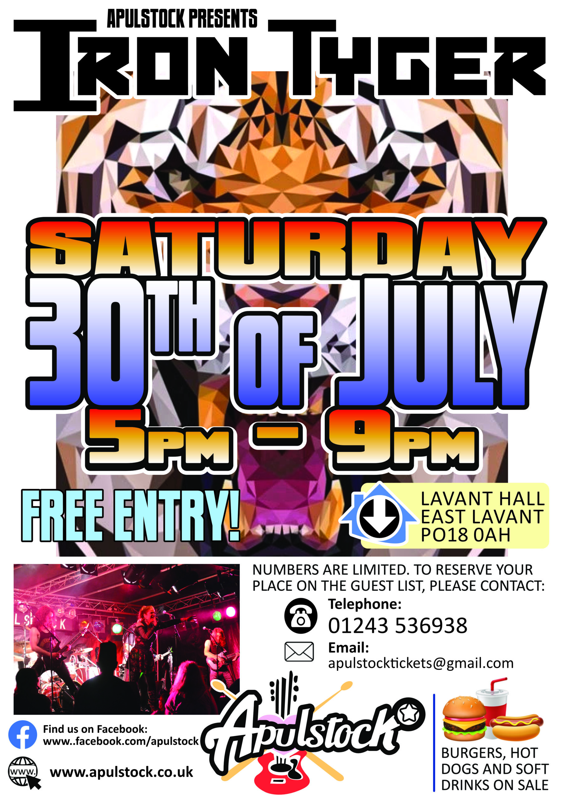 Apulstock Presents Iron Tyger | Apulstock